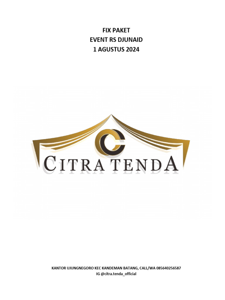 FIX RAB EV RS DJUNAID 1 AGUSTUS 2024 | PDF