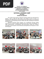 Narrative Report Matatag Training Day 4 | PDF | Teachers | Curriculum