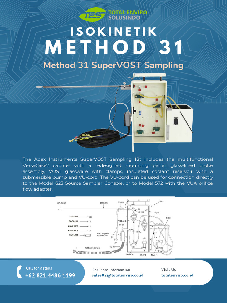 Brosur - Method-31-SuperVOST-Sampling - PT Total Enviro Solusindo-SB | PDF