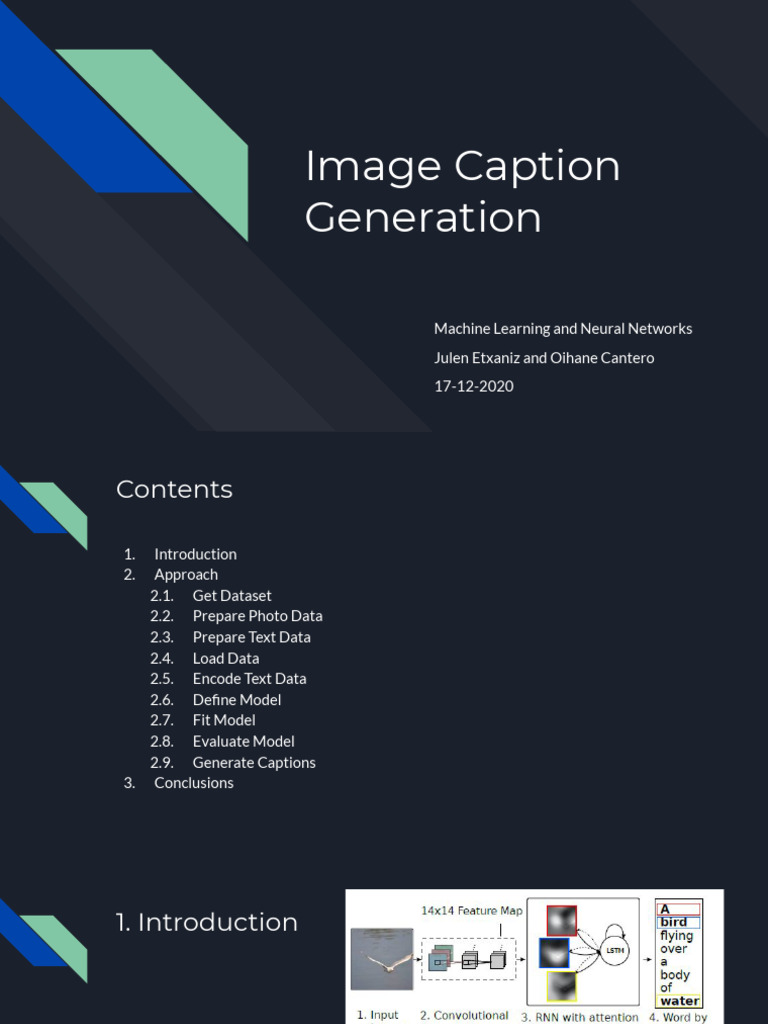 Image Caption Generation with CNN-LSTM | PDF | Computing | Cognition