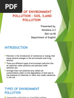 geography (land pollution)project | PDF