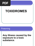 Toxidrome | PDF