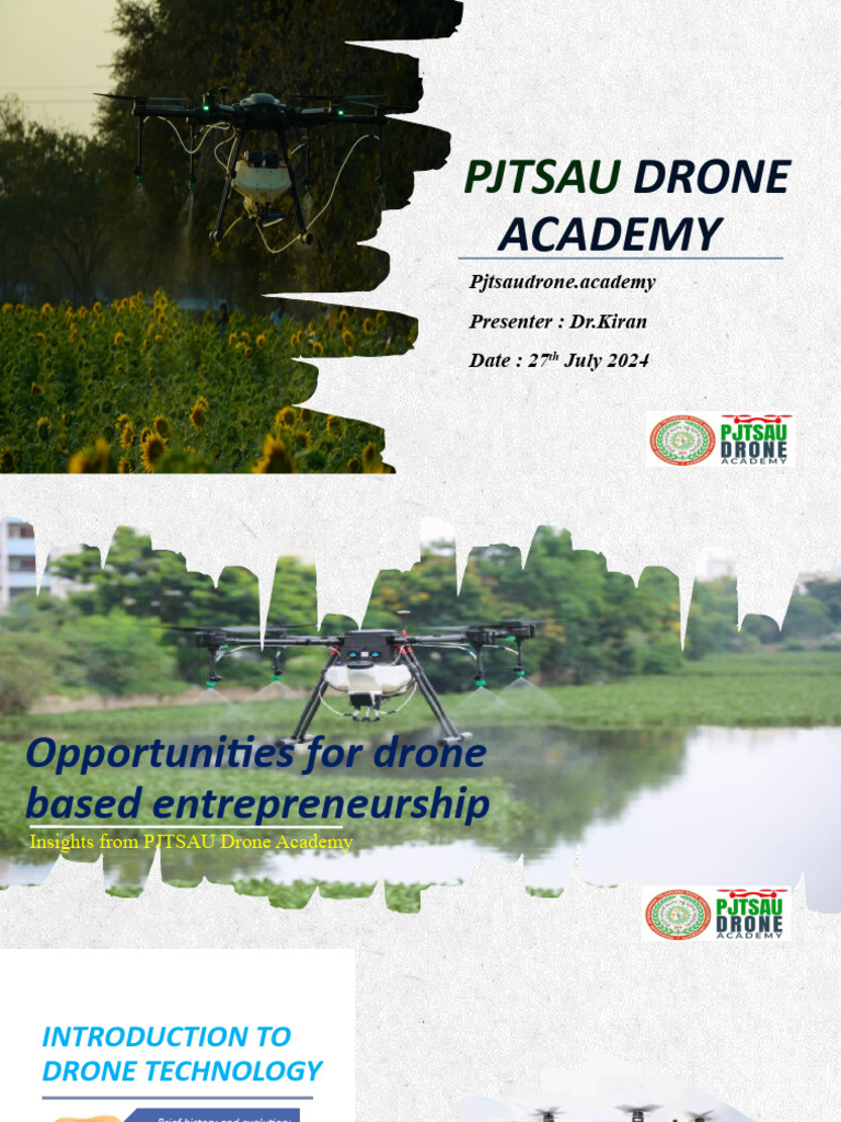 Pjtsau Drone Academy | PDF | Unmanned Aerial Vehicle | Aerial Photography