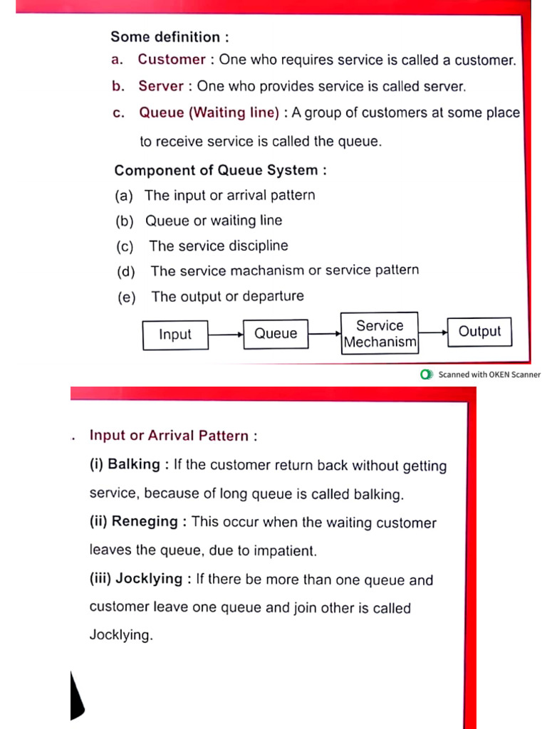 Queuing Theory Introduction | PDF