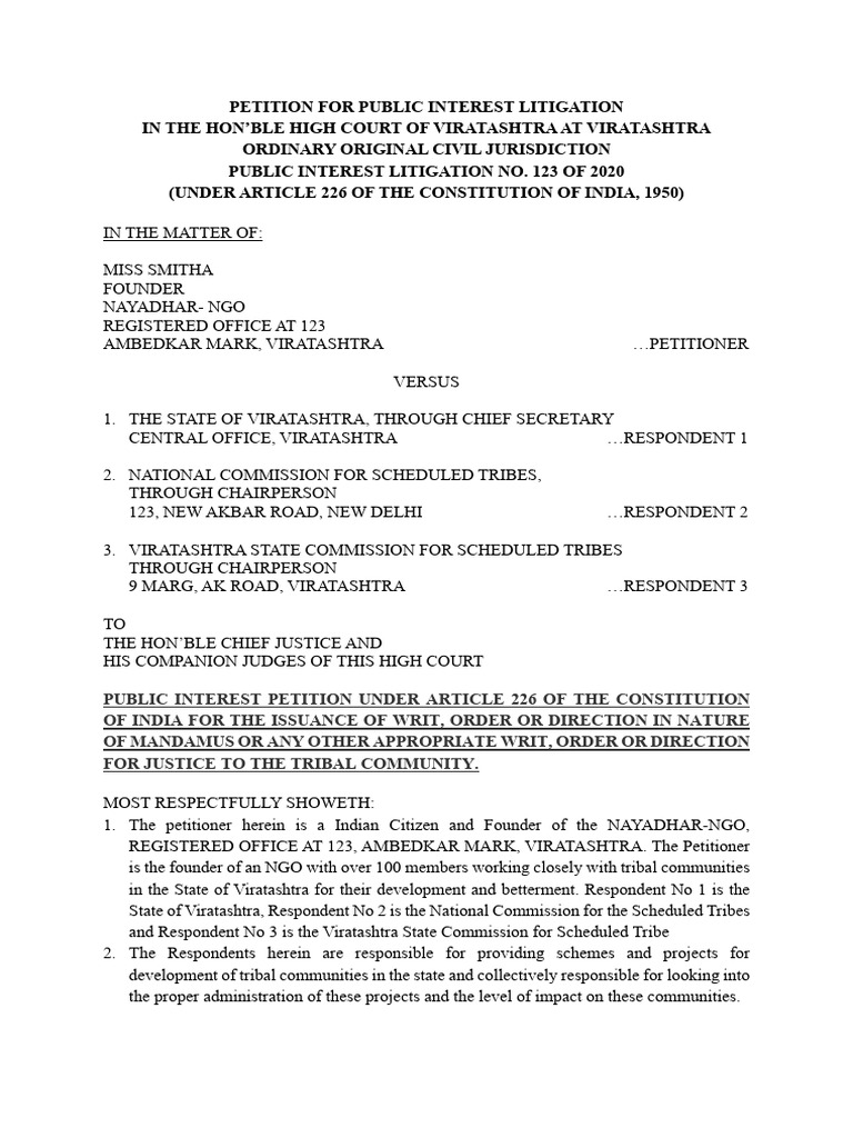 PIL | PDF | Writ | Government