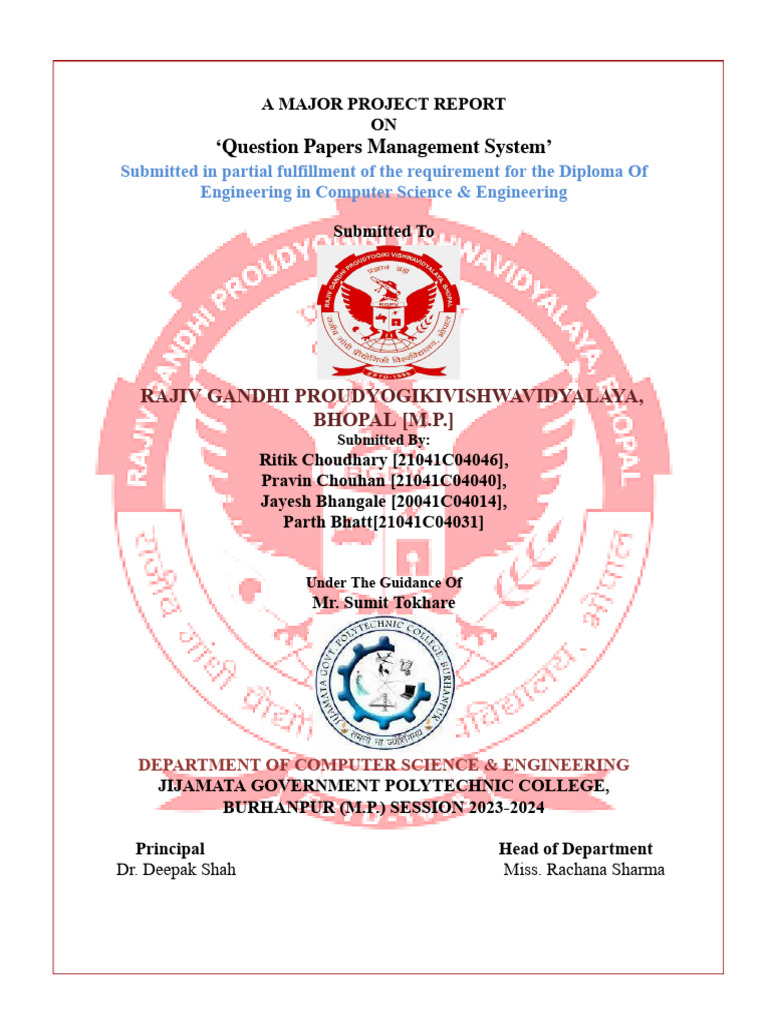 Main-Project report certificates 01 (1) | PDF