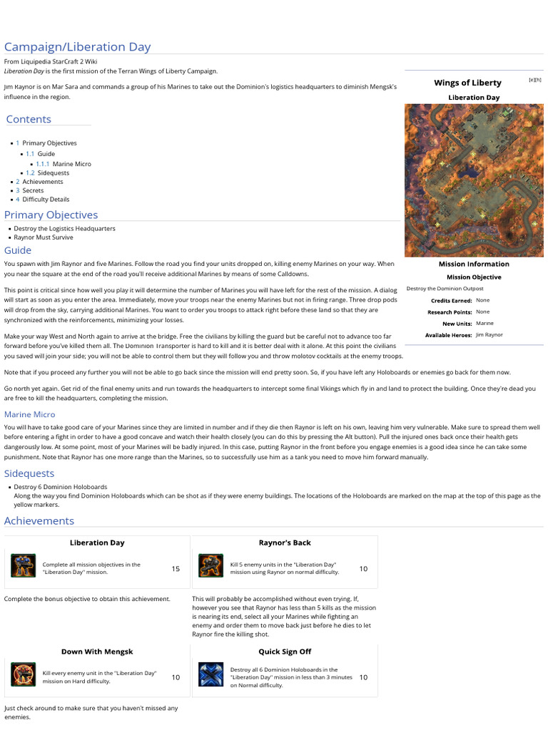 Campaign - Liberation Day - Liquipedia - The StarCraft II Encyclopedia ...