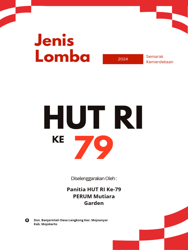 Jenis Lomba HUT RI Mugen | PDF