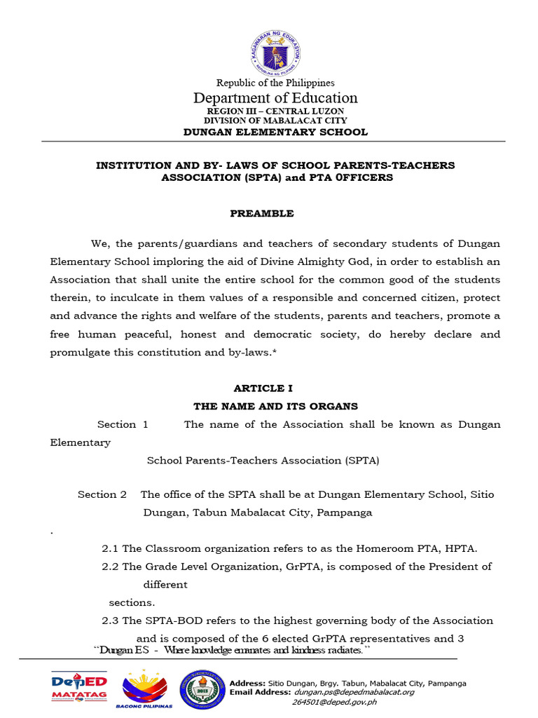 Pta and Spta Laws and Function | PDF | Government