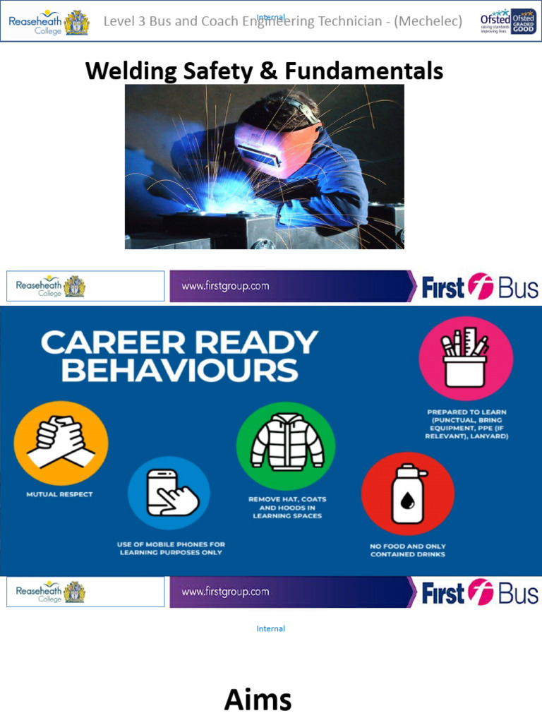 Welding Lesson 1 Welding Safety & Principles | PDF | Welding | Construction