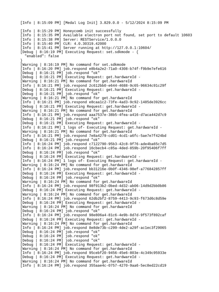 Medal Log 20240512 | PDF | Keyboard Shortcut | Computing