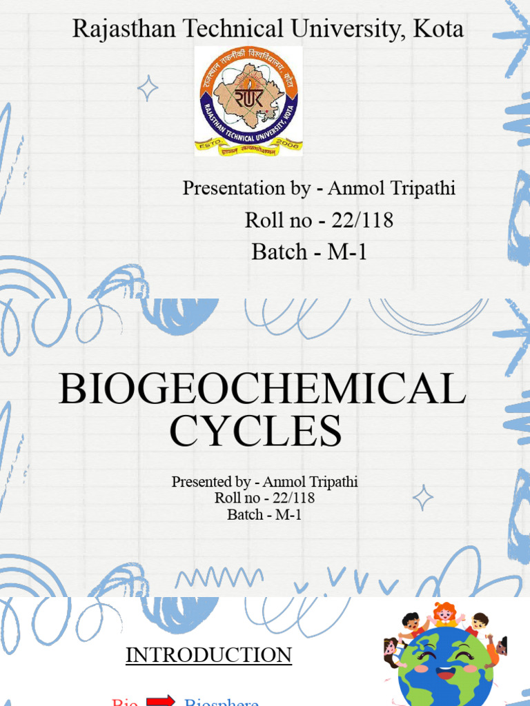 Biogeochemical Cycles | PDF | Earth Sciences | Water Cycle