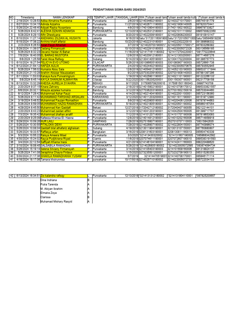 FORMULIR PPDB 2024 - 2025 UPDATE 9 jULI 2024 (AutoRecovered) | PDF