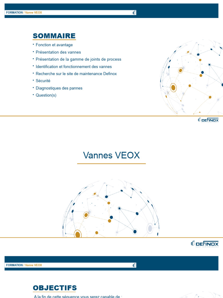 Vannes VEOX : Fonctionnalités et Avantages | PDF | Soupape | Ingénierie ...