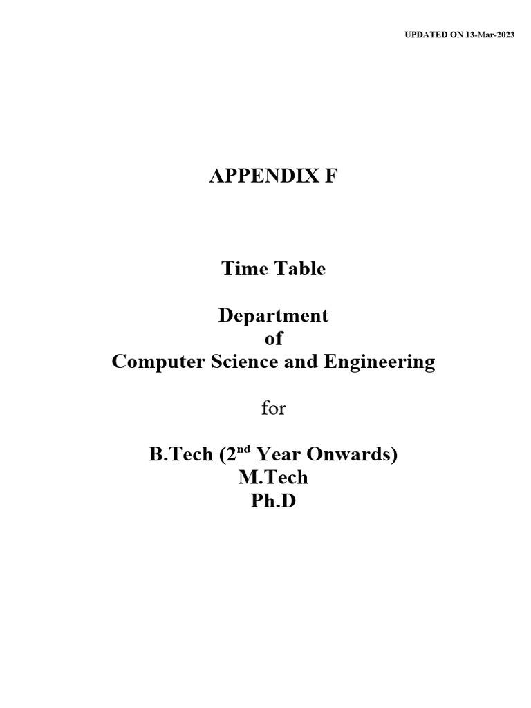 Odd CSE | PDF | Engineering | Computer Science