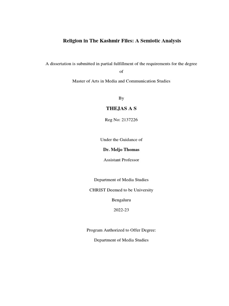 Dissertation - Final Draft 01 | PDF | Career & Growth