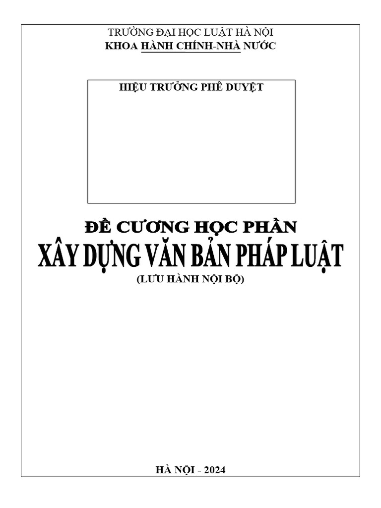 Xay Dung VBPL - LKT - 2TC | PDF