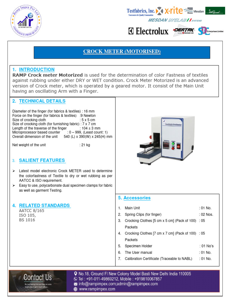 Crock METER (MOTORISED) | PDF | Home & Garden