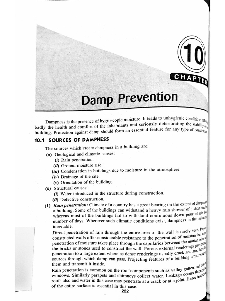 Damp Prevention Tuk | PDF