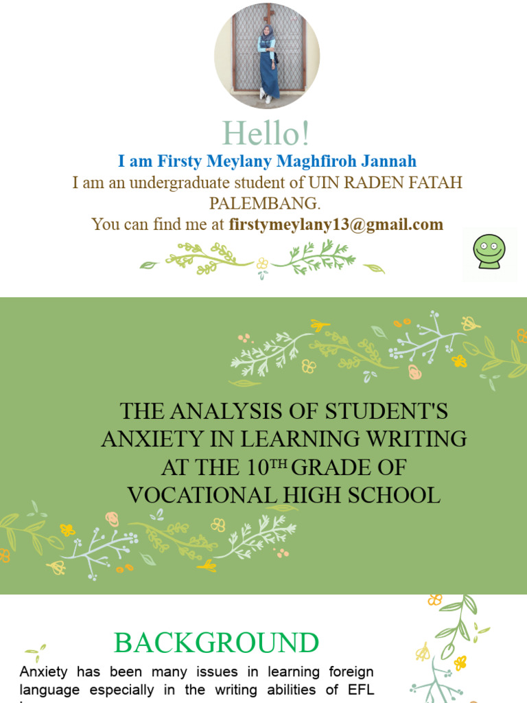 Firsty MMJ | PDF | Anxiety | Learning