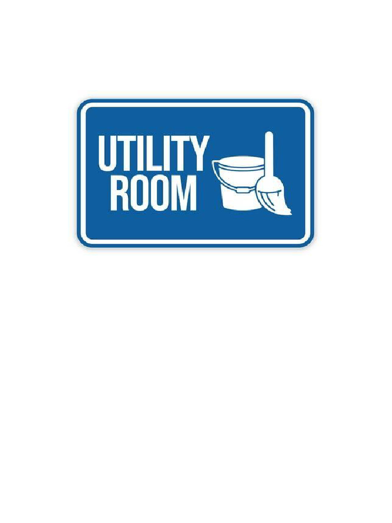 Utility Room Poster | PDF