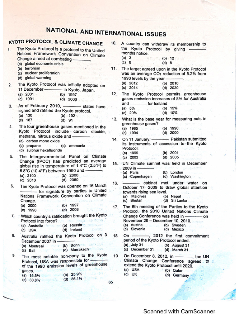 National-International Issues | PDF