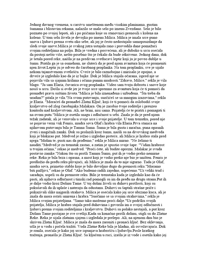 Jednog Davnog Vremena | PDF