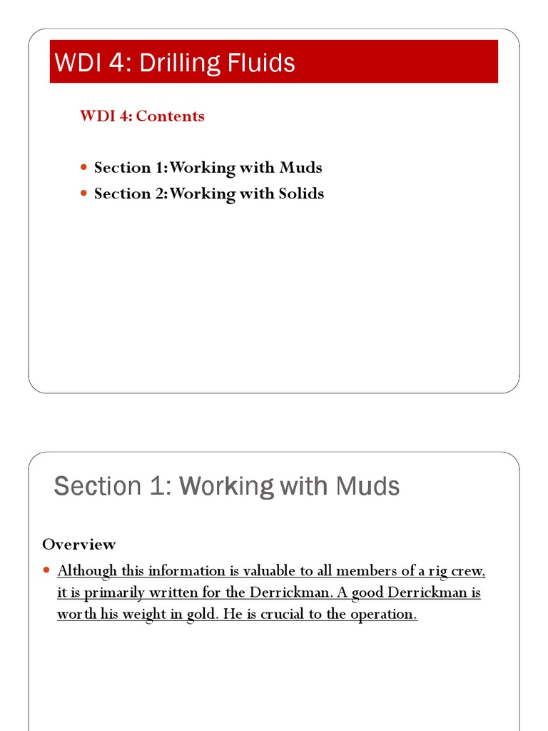 Drilling Fluids | PDF