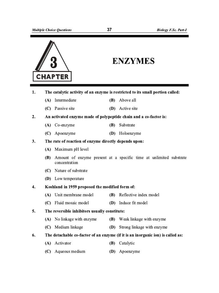 Biology MCQs CHAPTER-3 | PDF