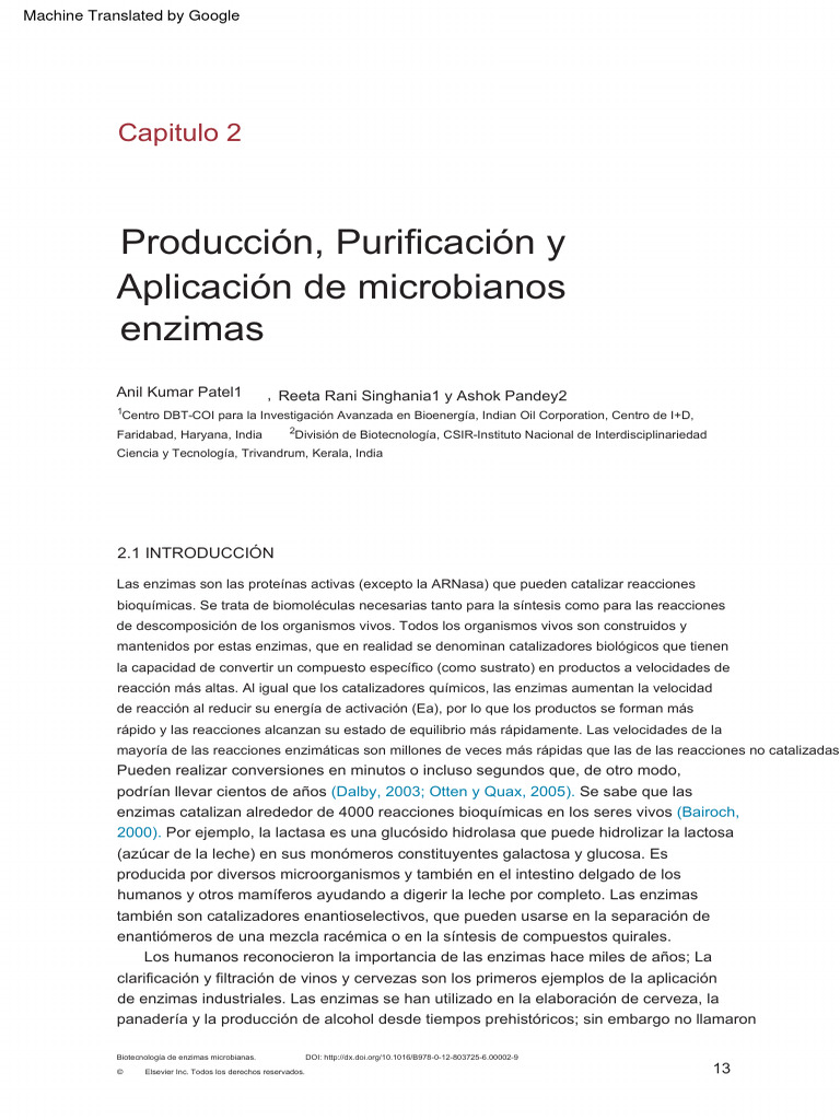 Biotechnology of Microbial Enzymes. Production, Biocatalysis and ...