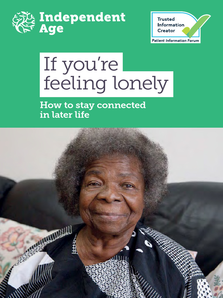 Advice Guide If Youre Feeling Lonely | PDF | Grief | Loneliness