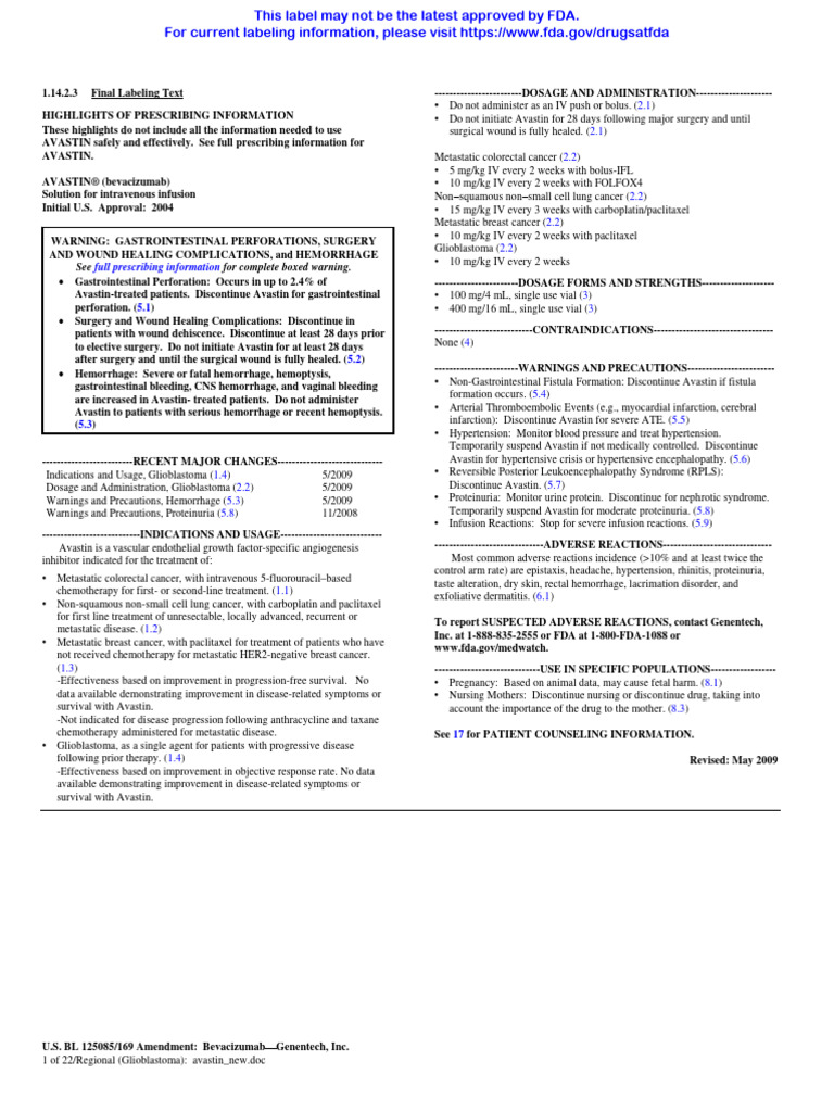 S 0169 LBL | PDF | Intravenous Therapy | Health Care