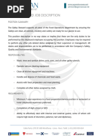 Messman Job Description | PDF