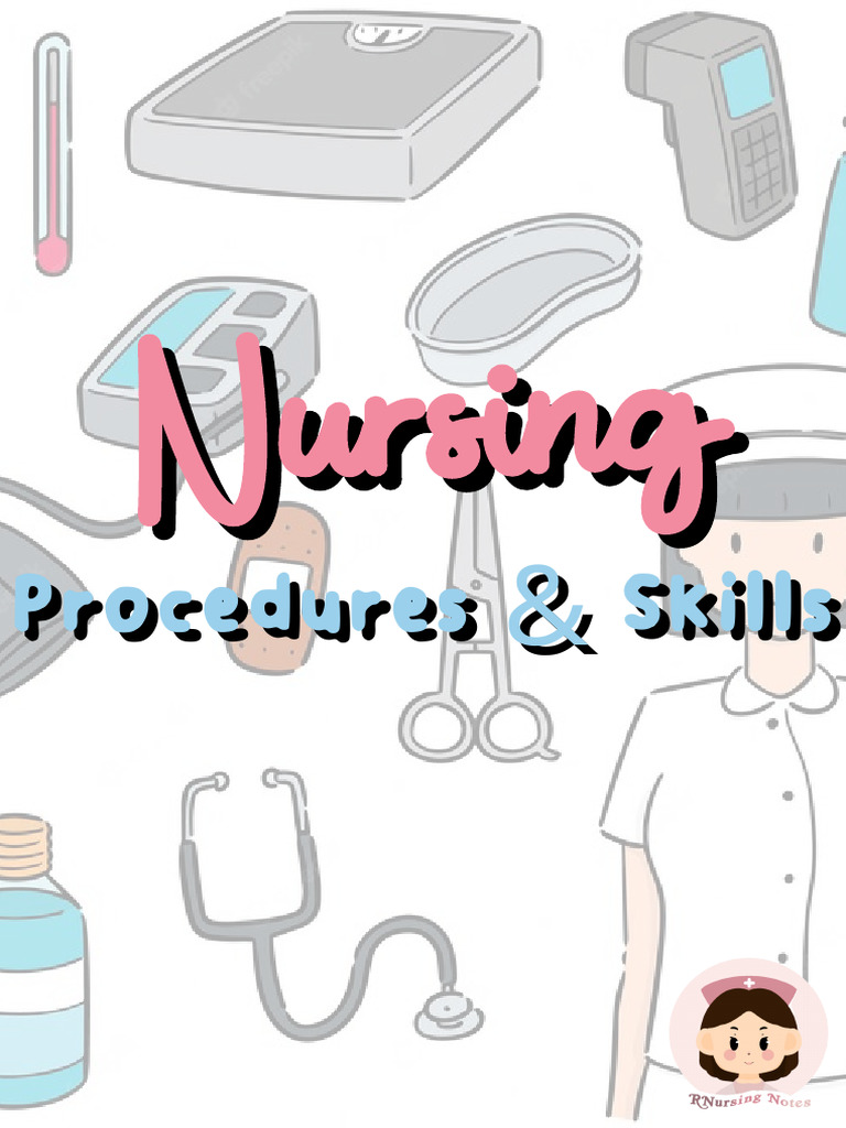 Essential Nursing Procedures for Vital Signs | PDF | Hand Washing ...