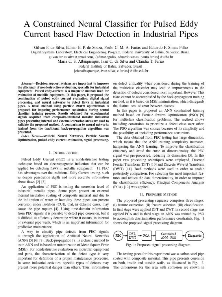 A Constrained Neural Classifier For Puls | PDF | Principal Component ...