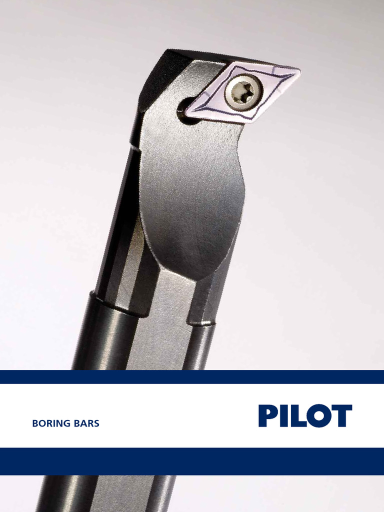 Boring Bars Brochure | PDF | Machining | Components