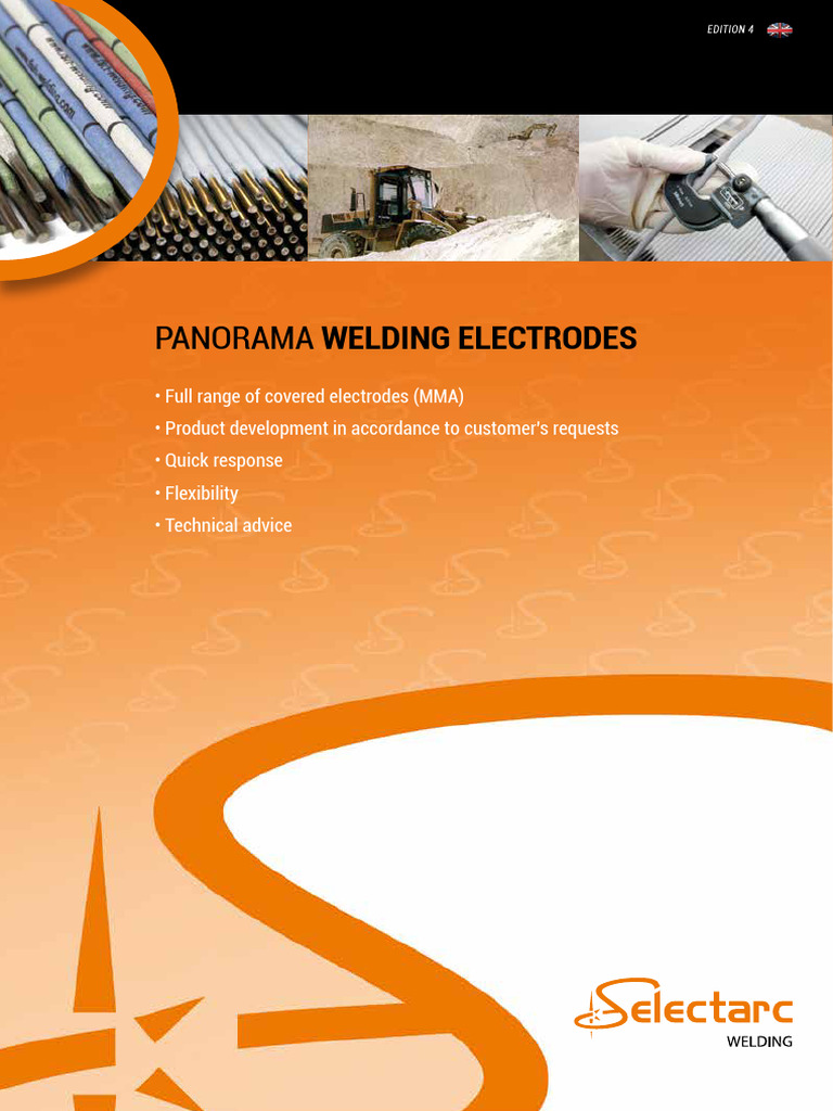 PANORAMA Welding Electrodes en V04 | PDF | Welding | Construction