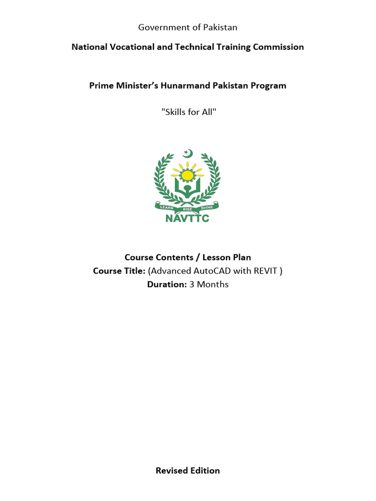 Advanced AutoCAD & REVIT Course | PDF | 3 D Computer Graphics ...