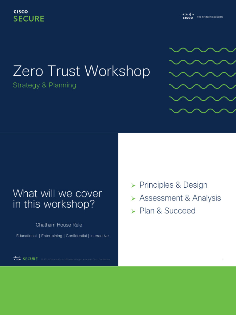 Zero Trust Strategy and Planning Workshop v3.173 | PDF | Security ...