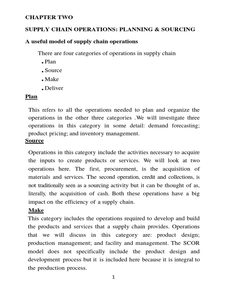 Scm 2 | Download Free PDF | Forecasting | Procurement