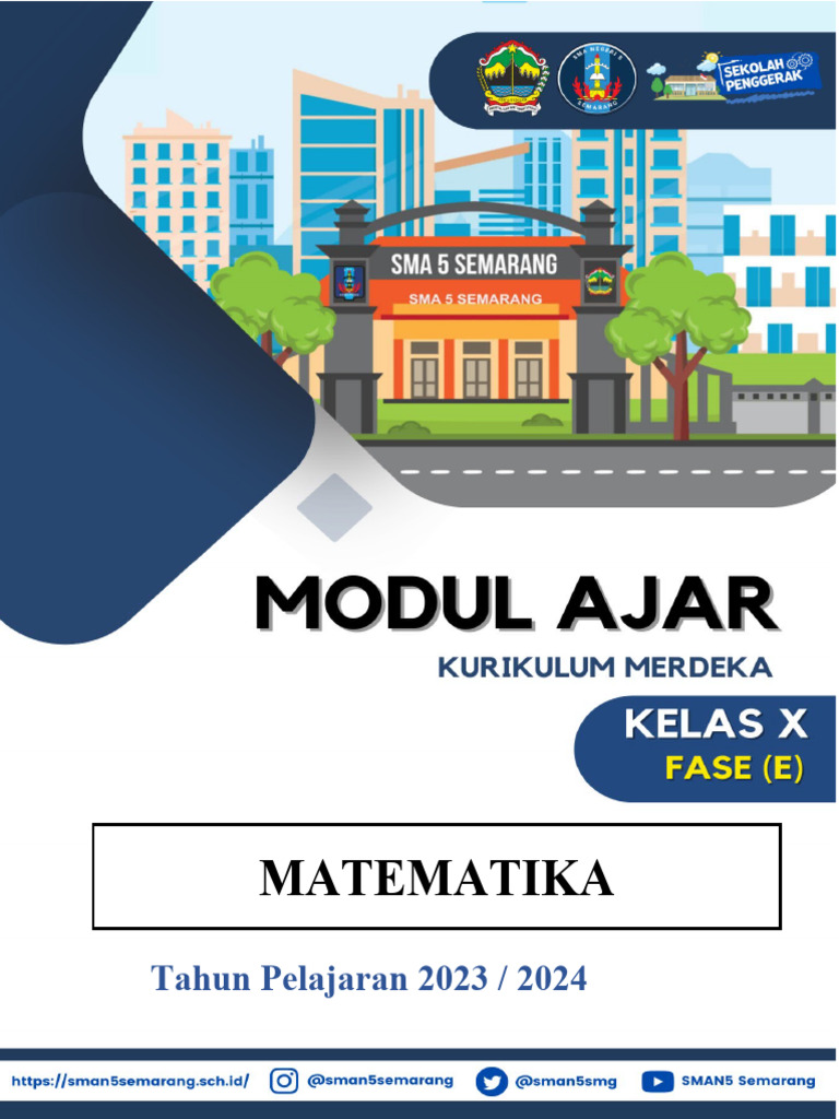 Modul Ajar Matematika - Experiential Learning | PDF