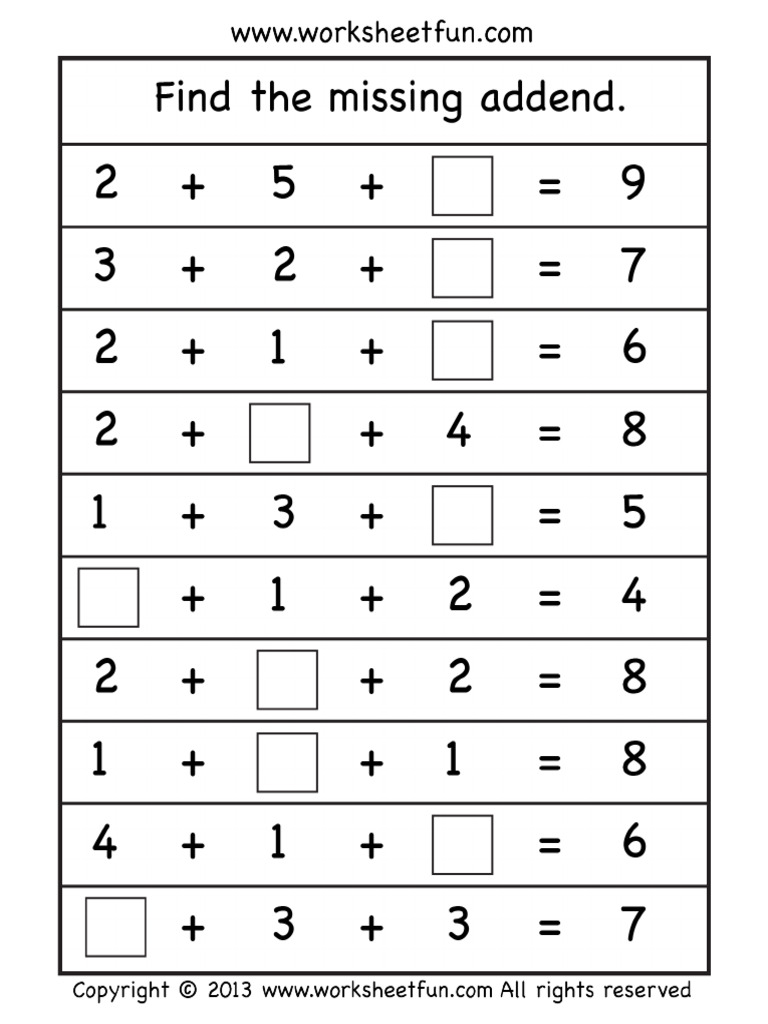 Missing Addend Level2 - W2 | PDF