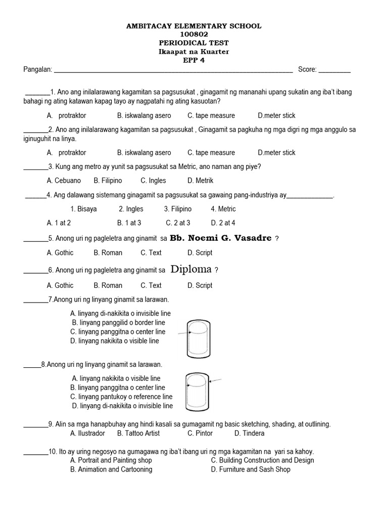 Periodical Epp 4 4th Pdf