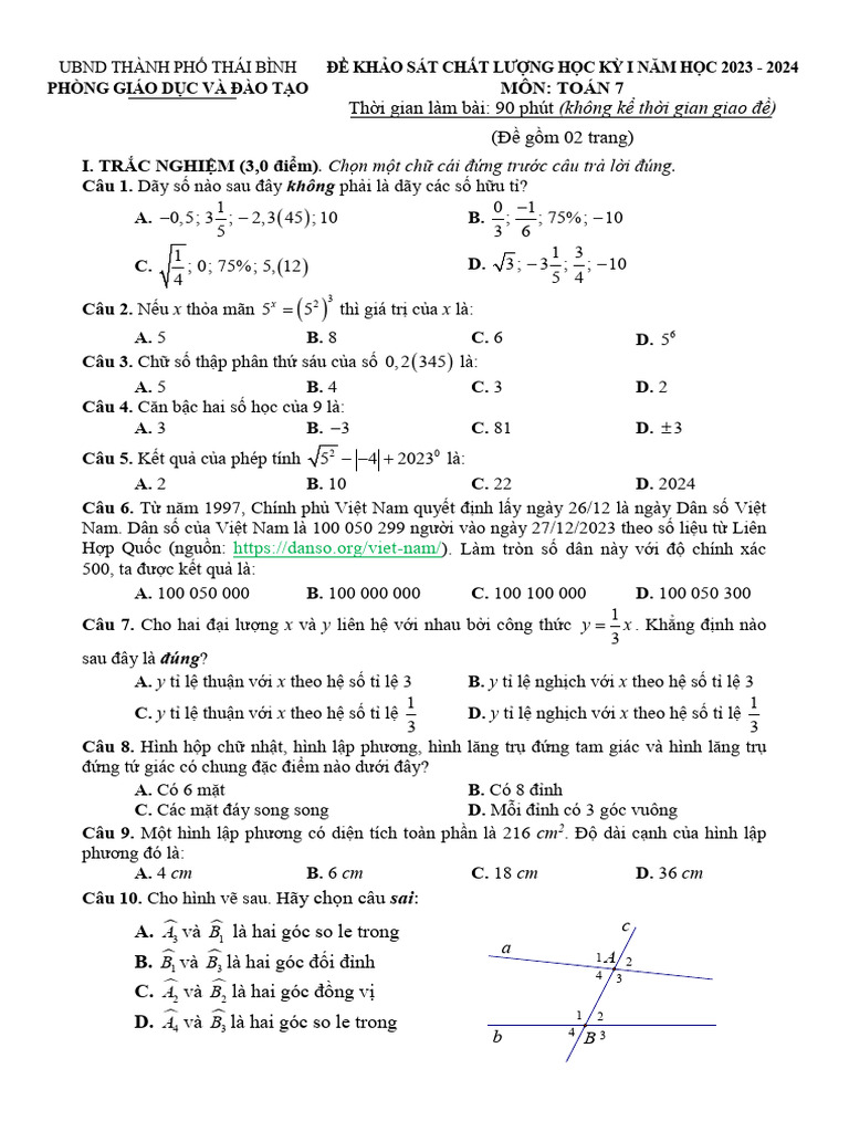 de-hoc-ky-1-toan-7-nam-2023-2024-phong-gddt-thanh-pho-thai-binh | PDF