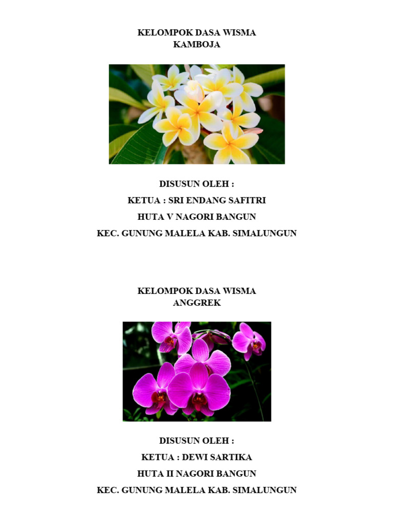 Cover Kelompok Dasa Wisma | PDF | Perjalanan