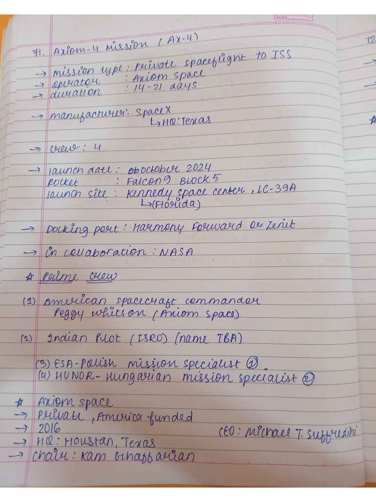 71.axiom 4 Mission | PDF