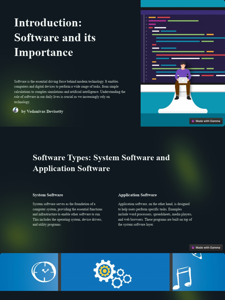 Understanding Software Types and Data | PDF | Application Software | Software