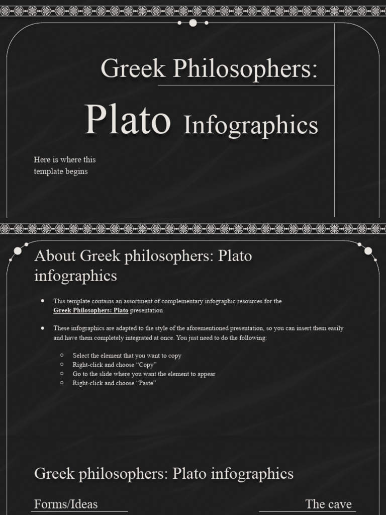 Greek Philosophers - Plato Infographics by Slidesgo | PDF | Planets ...
