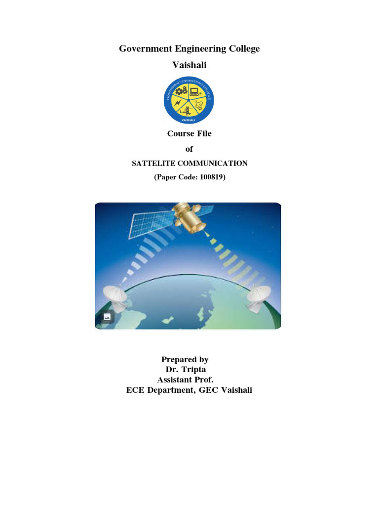 Satellite Notes | PDF | Communications Satellite | Orbit