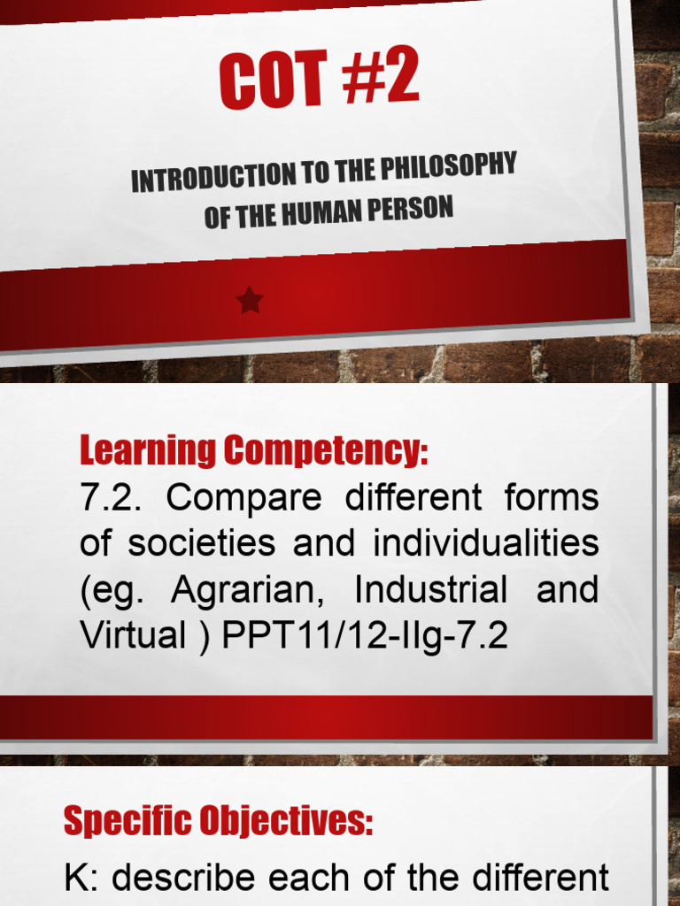 Cot #2 | PDF | Society | Agriculture